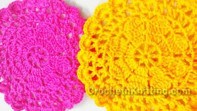 Mini Doily Pattern - Crochet & Knitting